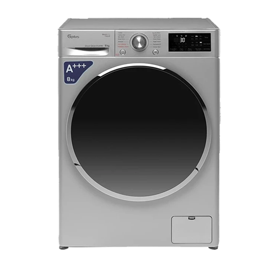 ماشین لباسشویی اتوماتیک جی پلاس مدل GWM-M880S ظرفیت 8 کیلوگرم | فروشگاه آنلاین اتما